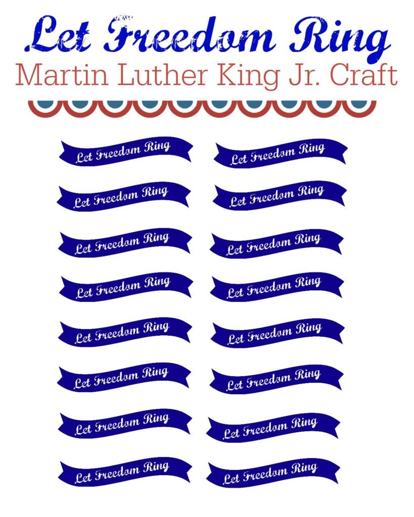 Let Freedom Ring Bells l MLK Jr Craft | Clementine County