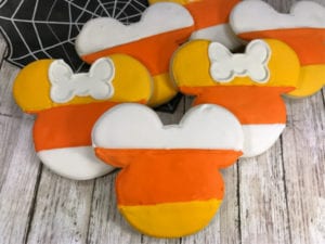 Mickey Candy Corn Sugar Cookies Recipe | Clementine County