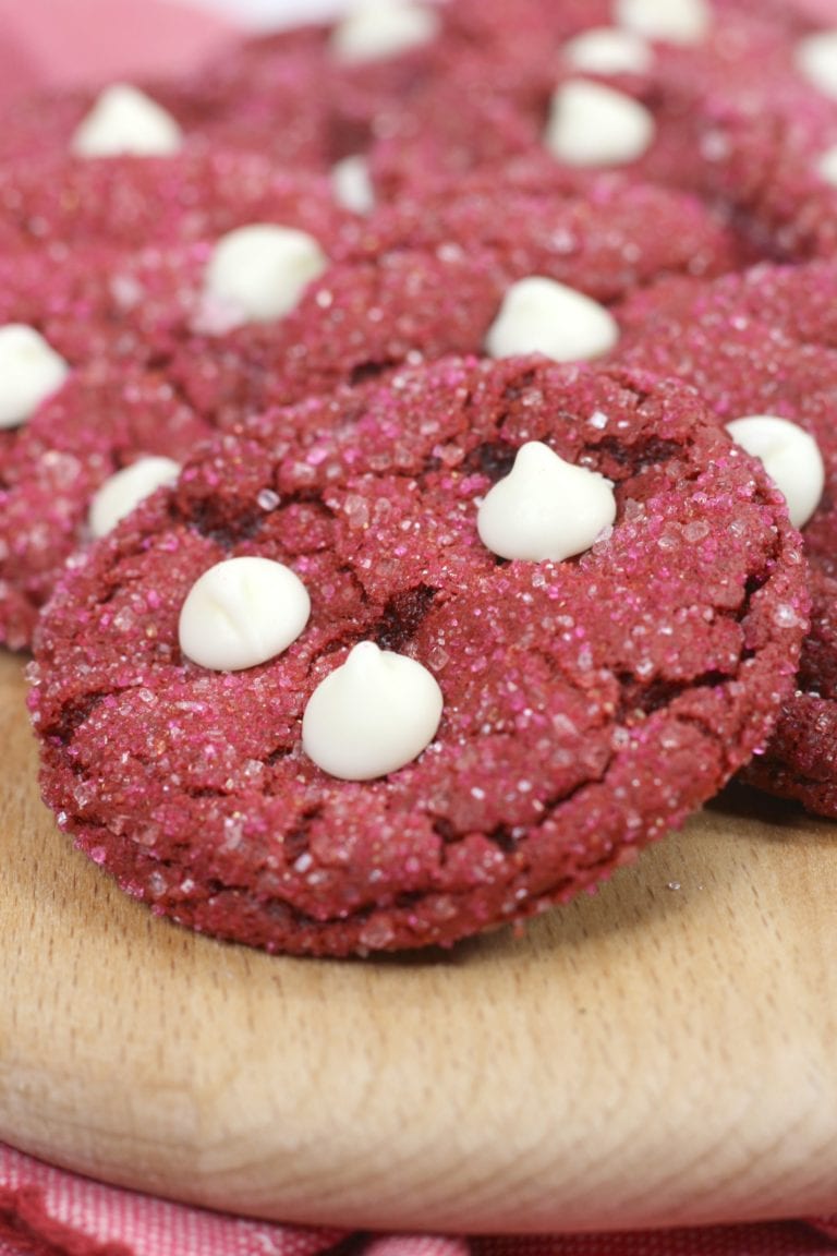Red Velvet Valentine’s Day Cookies | Clementine County