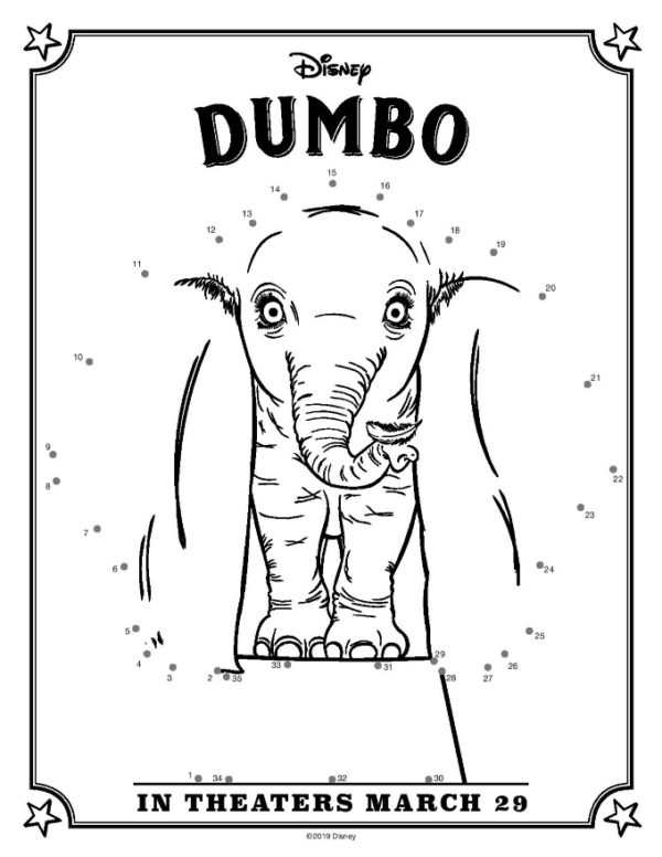 Free Dumbo Coloring Pages | Clementine County