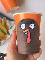 Easy Turkey Snack Craft {Free Printable} | Clementine County