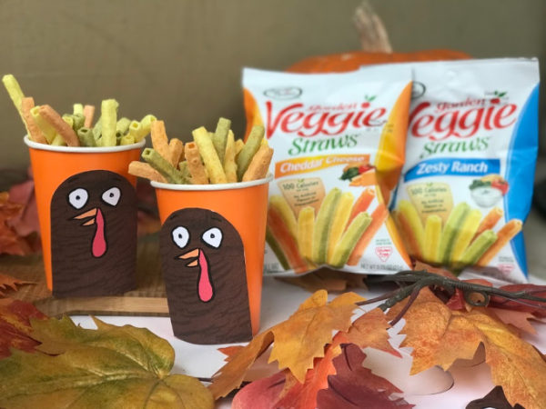 Easy Turkey Snack Craft {Free Printable} | Clementine County