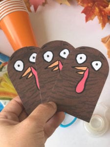 Easy Turkey Snack Craft {Free Printable} | Clementine County