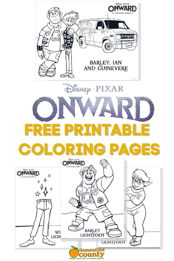 Free Onward Coloring Pages | Clementine County