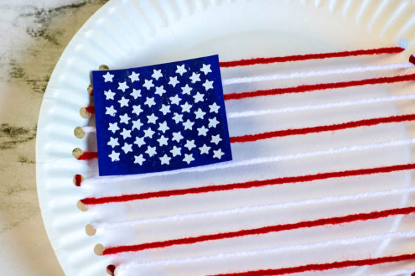 Easy 4th of July Paper Plate Craft | Clementine County