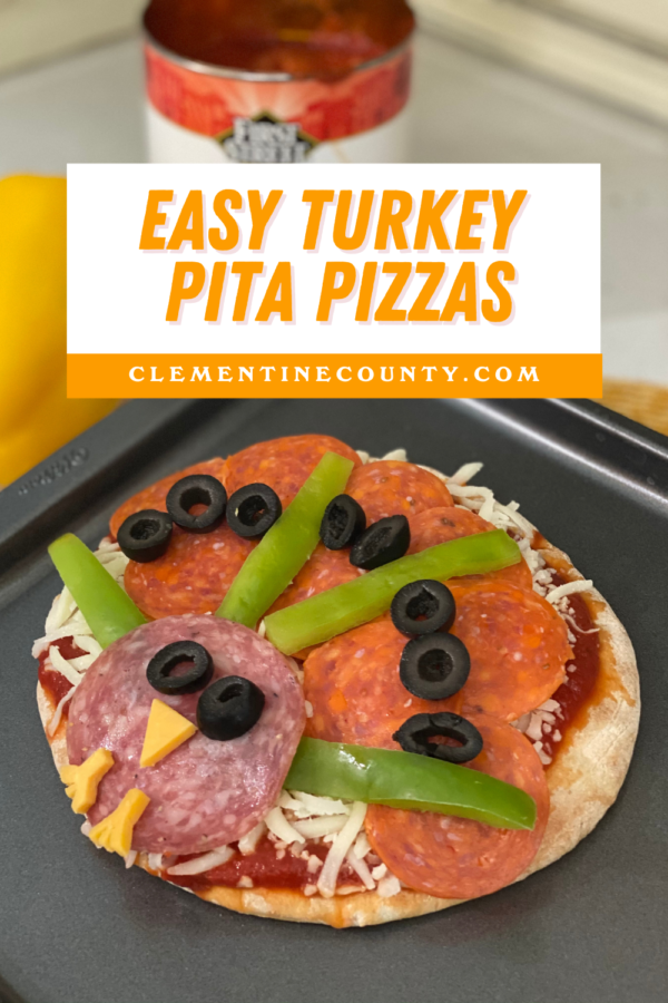 Easy Turkey Pita Pizzas | Clementine County